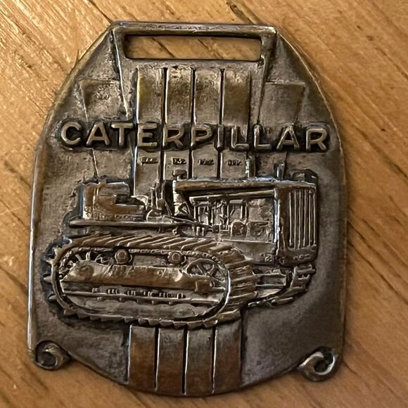 Caterpillar | Accessories | Vintage Caterpillar Pocket Watch Fob Heavy ...